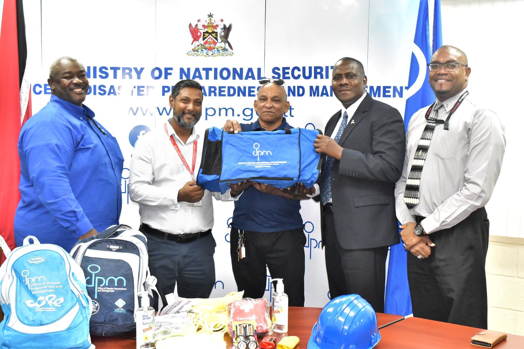 ODPM Enhances UWI’s Emergency Readiness with Donation of Essential 'Grab-&-Go Bags'
